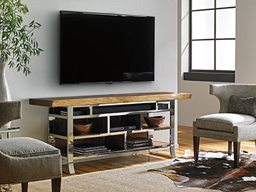 Studio Designs Katara Live Edge Media Console – Bronze Lady Home ...