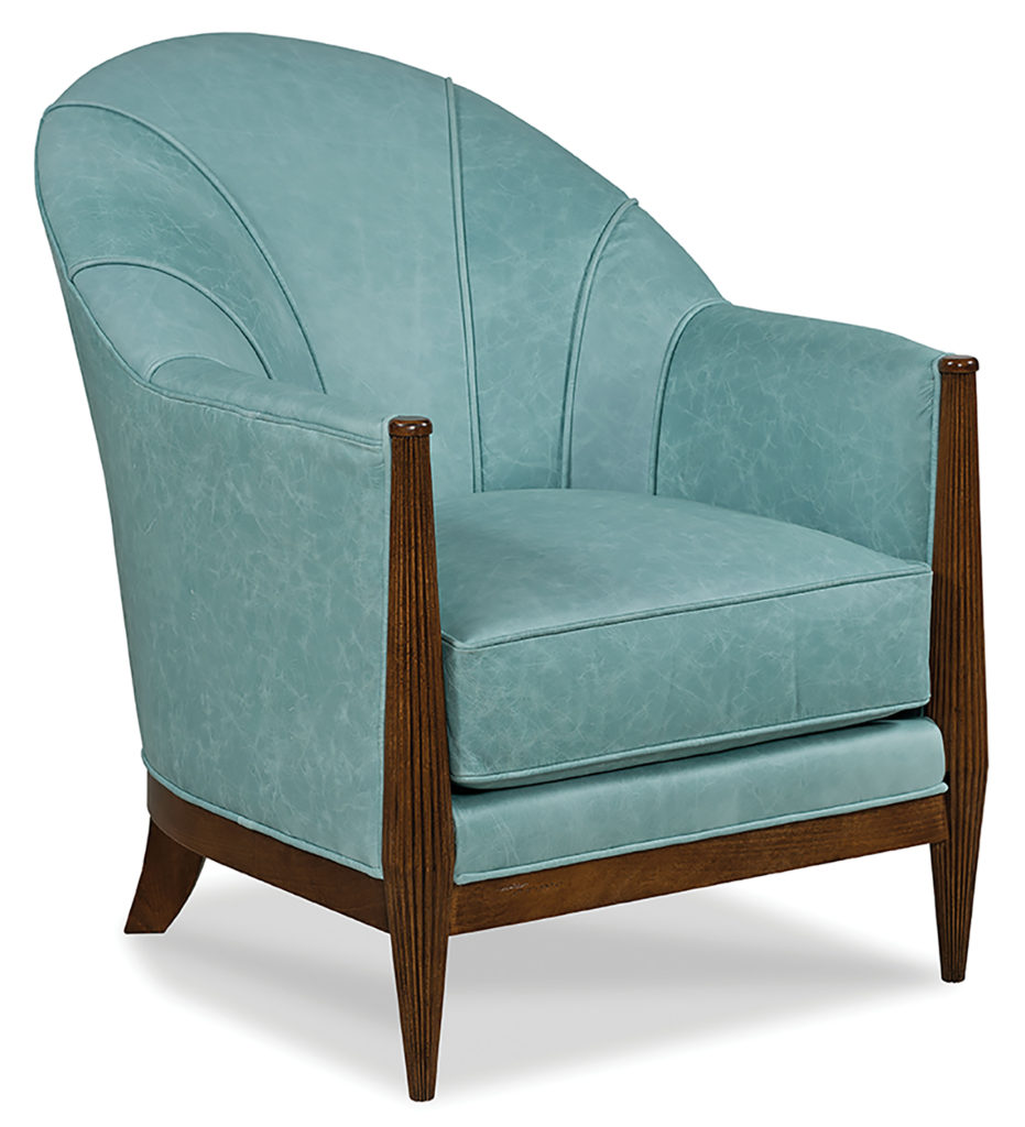 Starke Lounge Chair – Bronze Lady Home Furnishings