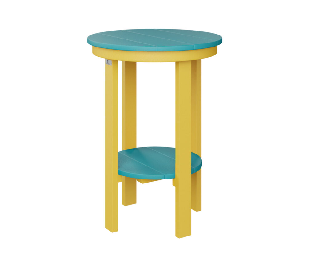 Round End Counter Table – Bronze Lady Home Furnishings