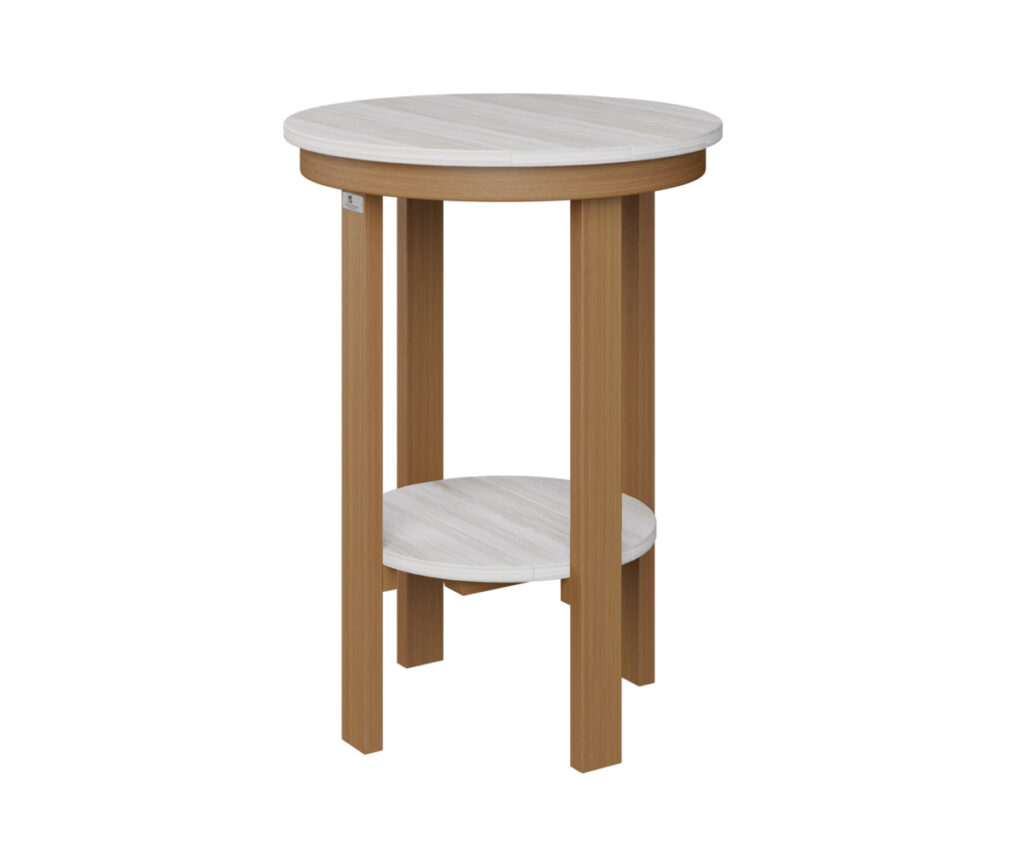 Round End Counter Table – Bronze Lady Home Furnishings