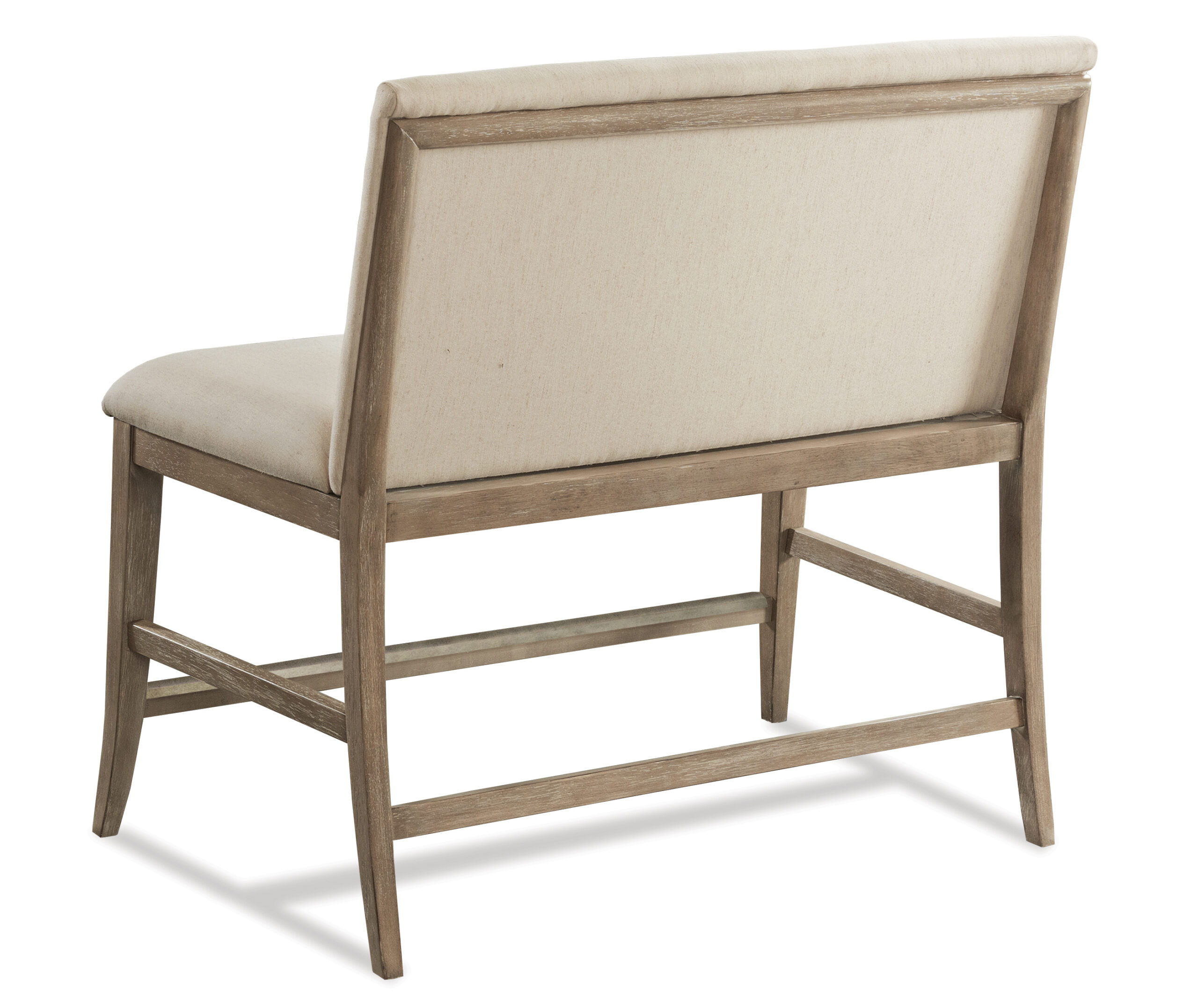 Upholstered Counter Height Bench – Bronze Lady Home Furnishings