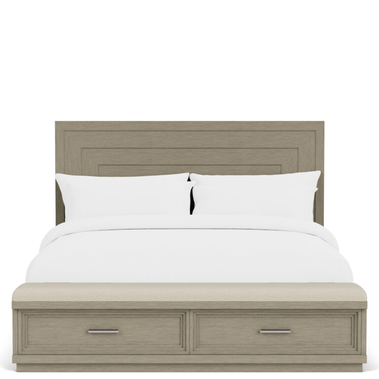 King Illuminated Panel Bed – Bronze Lady Home Furnishings