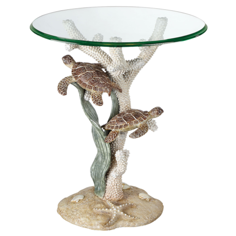 Turtle Accent Table – Bronze Lady Home Furnishings